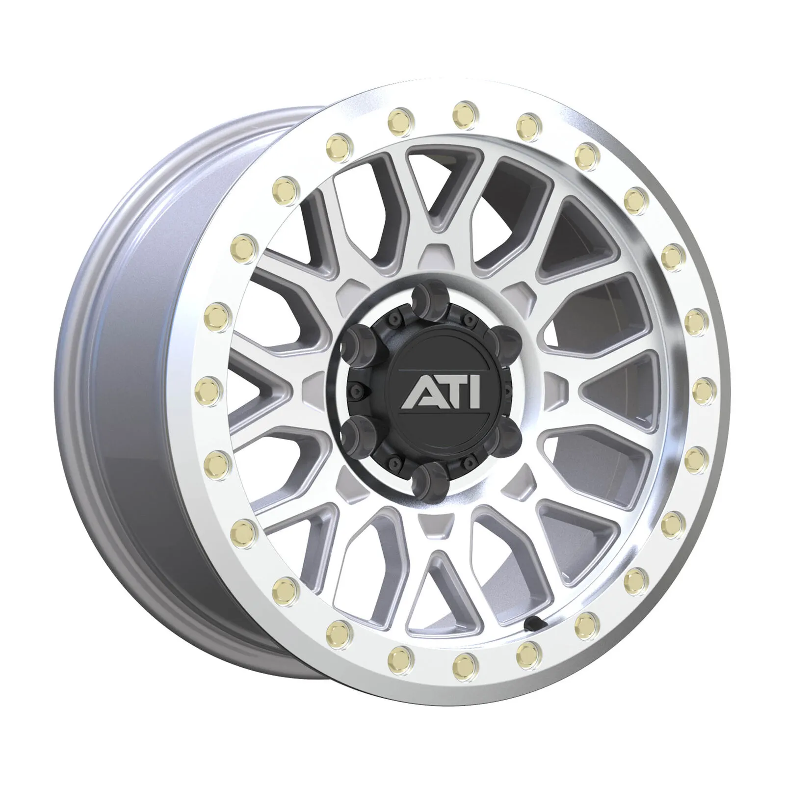 ATI Industries AT01-17-6139-MCD-XPX AT-01 17X8.5 Hybrid Beadlock Wheel ...