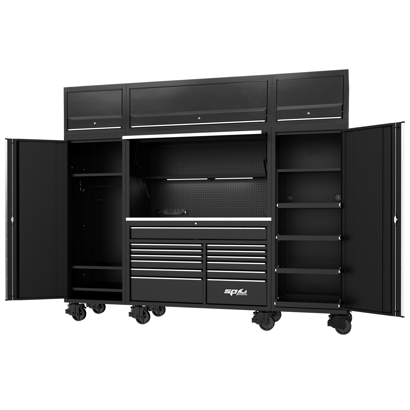 SP Tools SP44795-XPX 114" USA Sumo Series Complete Workstation - Roller ...