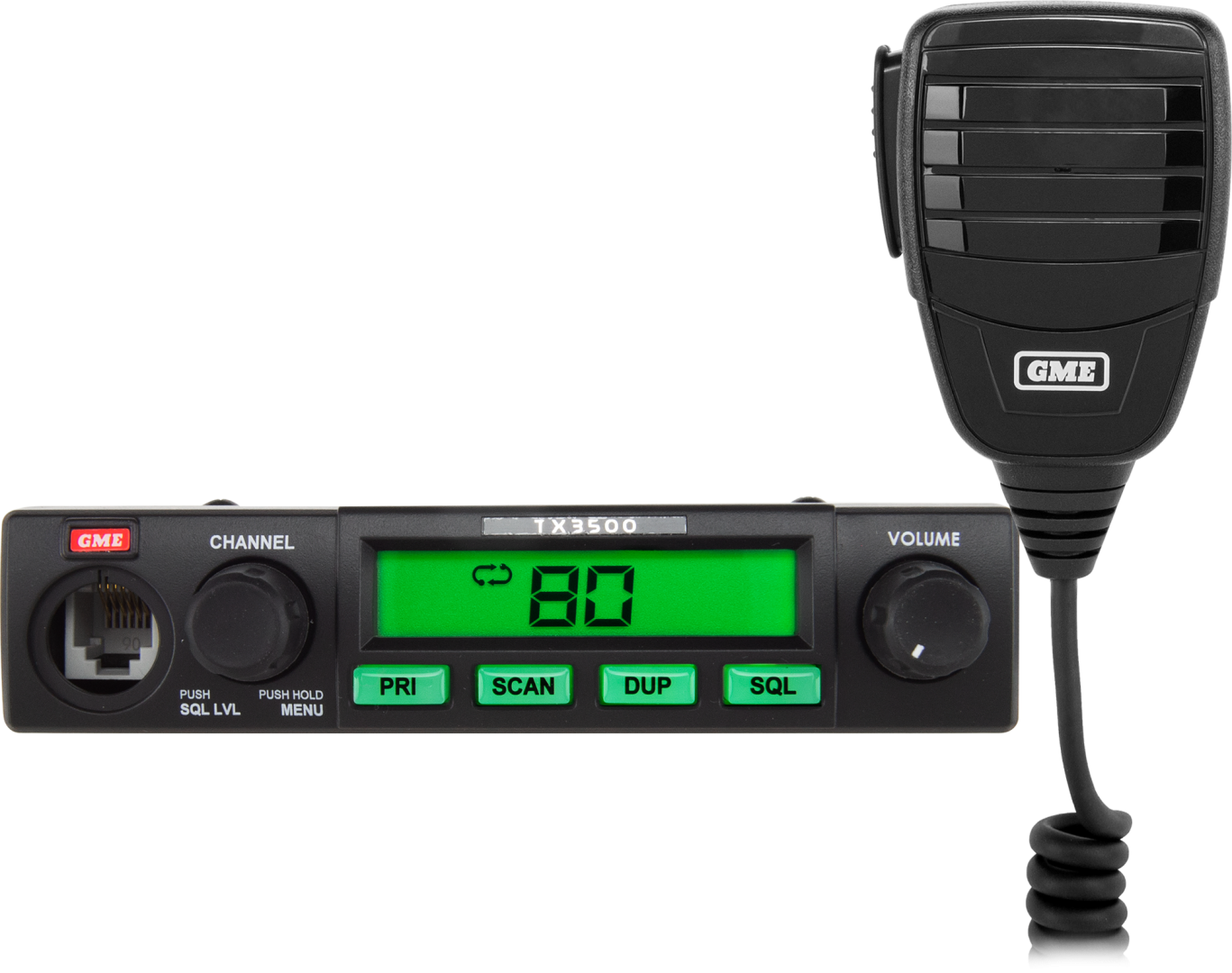 GME TX3500S-XPX 5 Watt Compact UHF CB Radio 80 Channel